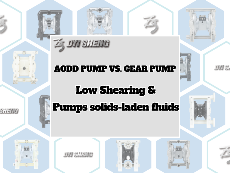 AODD PUMP Low Shearing & Pumps solids-laden fluids | DYI SHENG